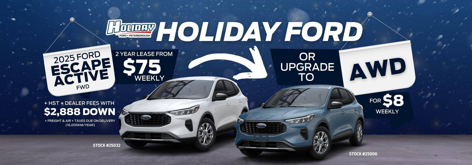 Welcome to Holiday Ford - Ford Dealer in Peterborough